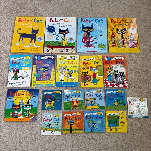 Pete The Cat | Other | Pete The Cat Book Bundle 9 Pieces | Poshmark
